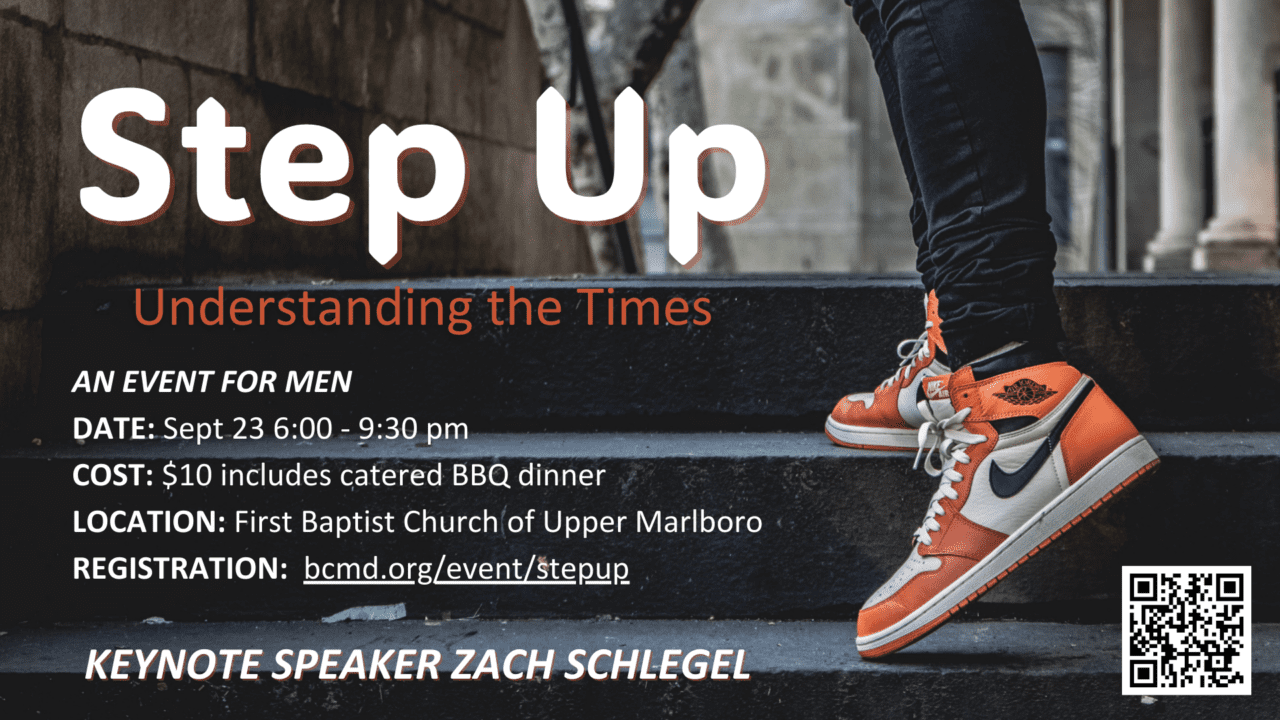 Step Up Men’s Event | Baptist Convention of Maryland & Delaware