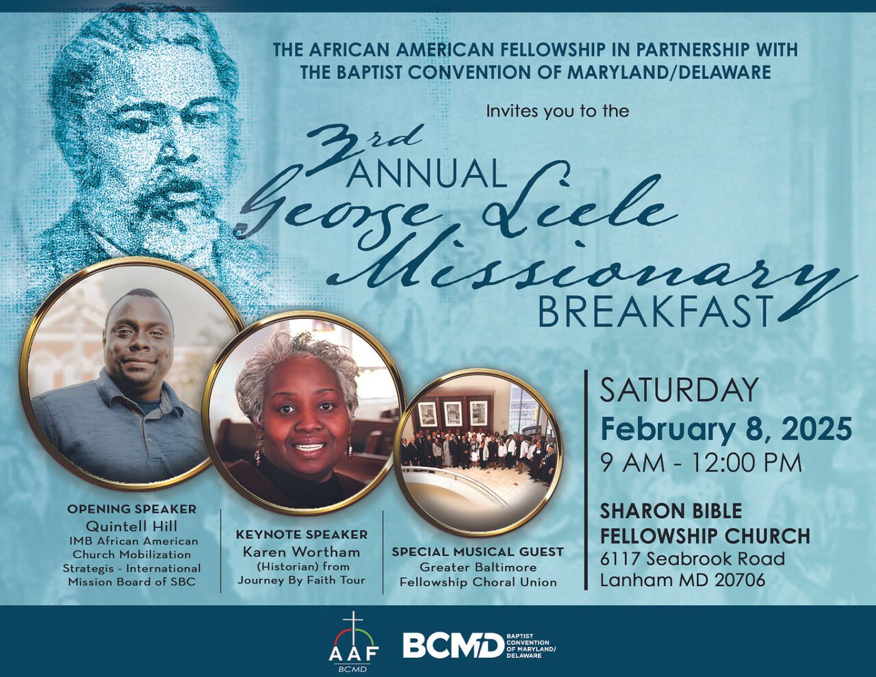 George Liele Missionary Breakfast | Baptist Convention of Maryland ...